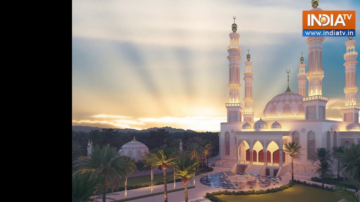 Ayodhya Mosque: Arab design, 9000 namazi and the name is also special ...