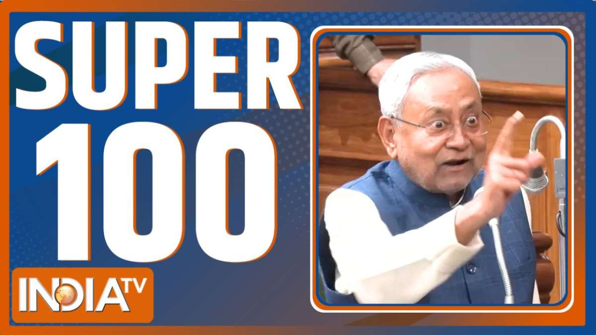 Super 100: Nitish Kumar got angry after Tejaswi interrupted him ...