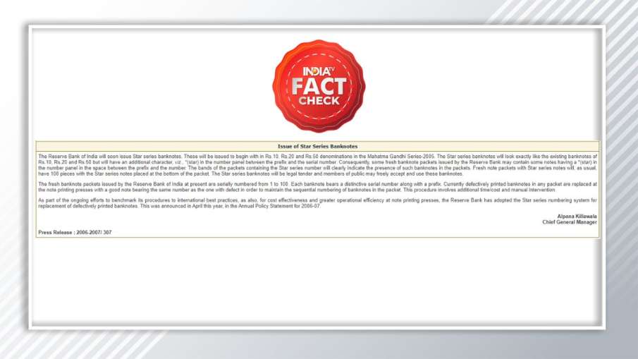 Fact Check 500 notes with star symbol are not fake know the truth of ...