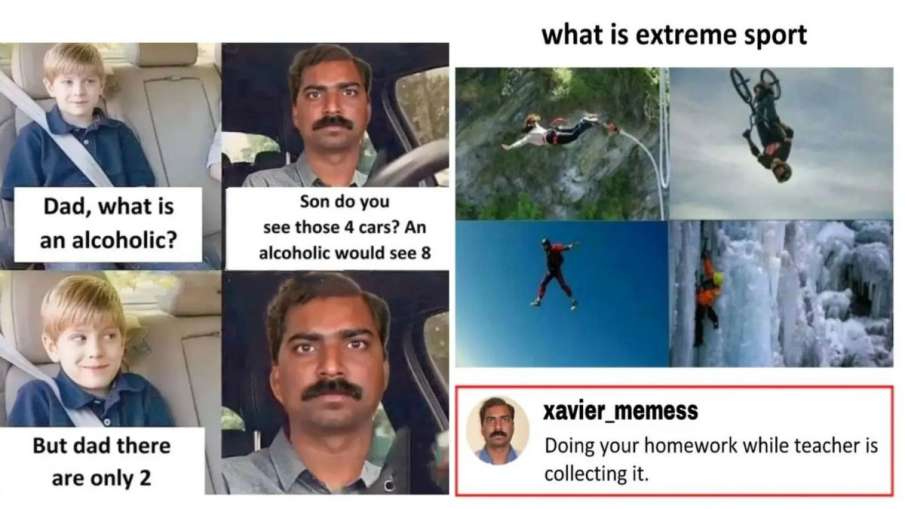 Xavier uncle memes famous Indian moustache guy behind viral posts on ...