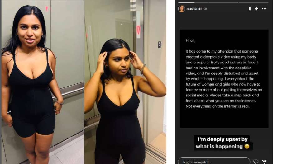 Who is Zara Patel girl seen in Rashmika Mandanna morphed AI Deepfake video reacts after video ...