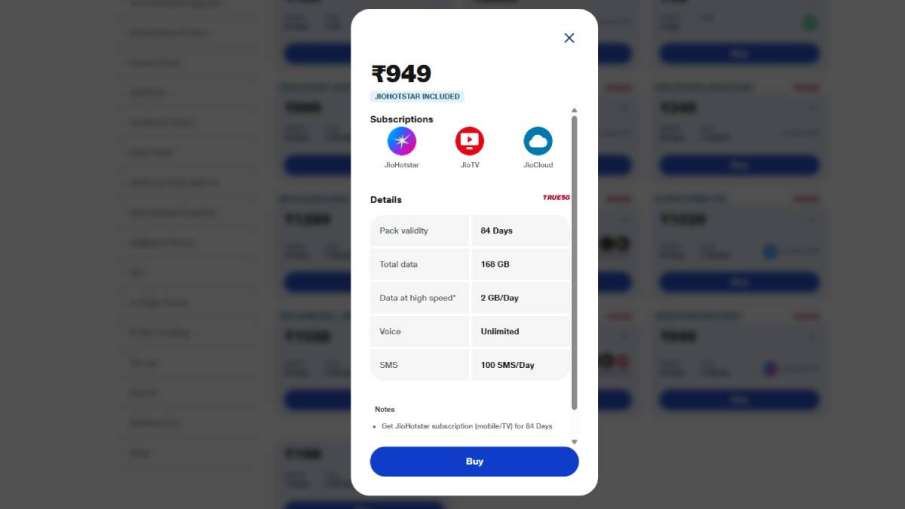 Jio के इस 84 दिन वाले प्लान ने बढ़ाई Airtel, BSNL की टेंशन, कम खर्च में मिल रहा बहुत कुछ - India ...