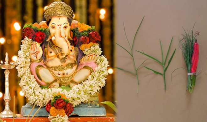 Know reason why lord ganesha worship with durva - India TV Hindi