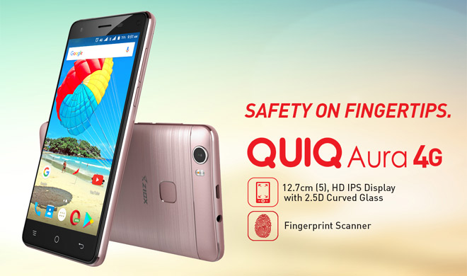 Ziox QUIQ Aura 4G smartphone launched at Rs. 5199 - India TV Hindi