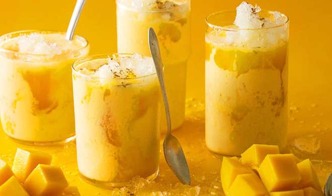 Mango Lassi Recipe and Mango Yogurt Drink: Monsoon Recipe: इस मौसम में ...