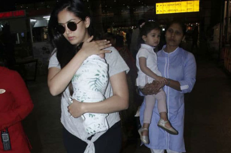 Shahid kapoor son zain kapoor first picture with sister misha- kapoor ...