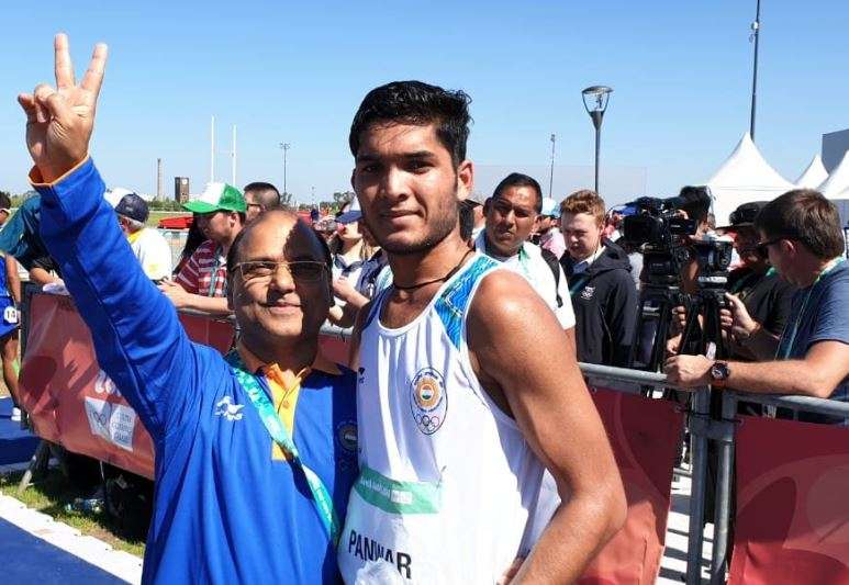 Suraj Panwar won India's first medal in athletics at the third Youth ...
