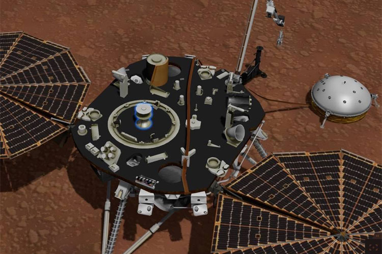 Listen to the sounds of Mars wind captured by Nasa's InSight lander ...