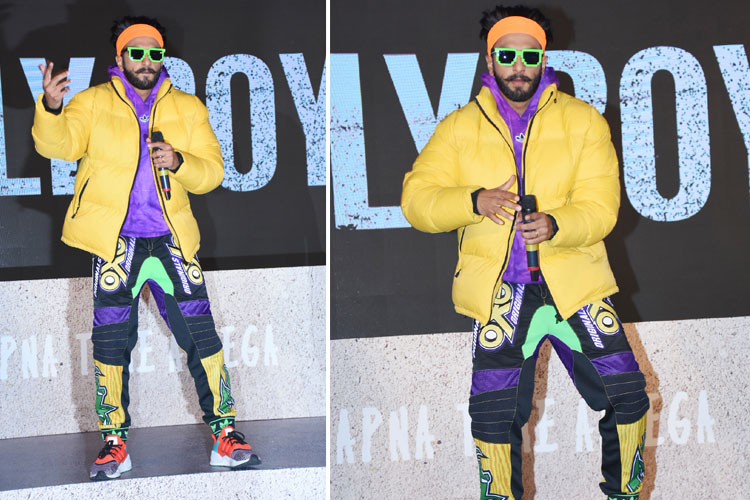 Gully boy trailer launch ranveer singh alia bhatt real hip hop ranveer ...