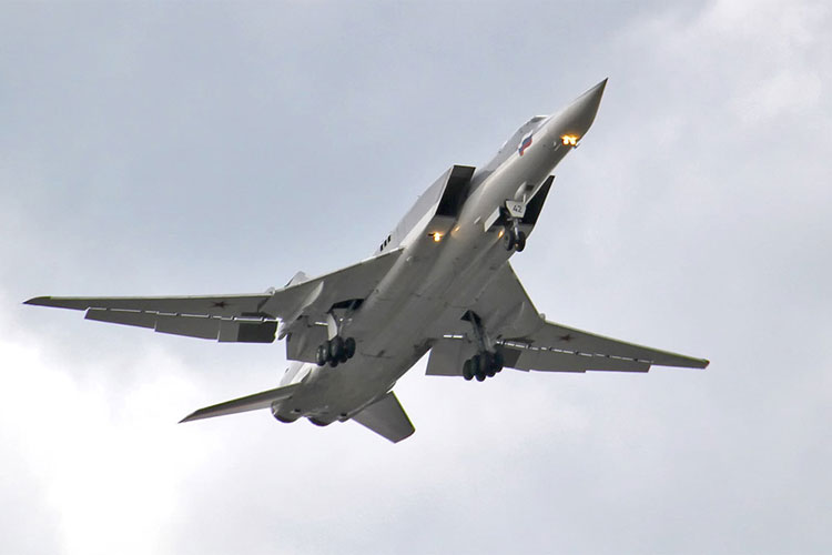 Russian Tupolev Tu-22M3 Bomber crashes during training flight - India ...