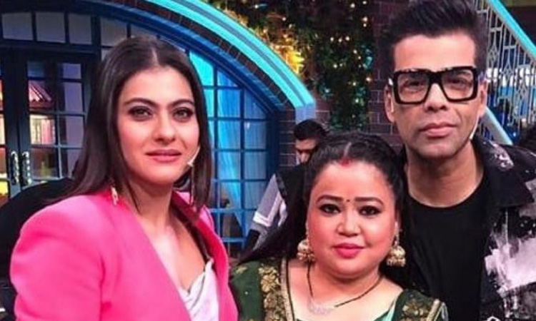 Karan Johar and Kajol shoot for The Kapil Sharma Show see pictures ...