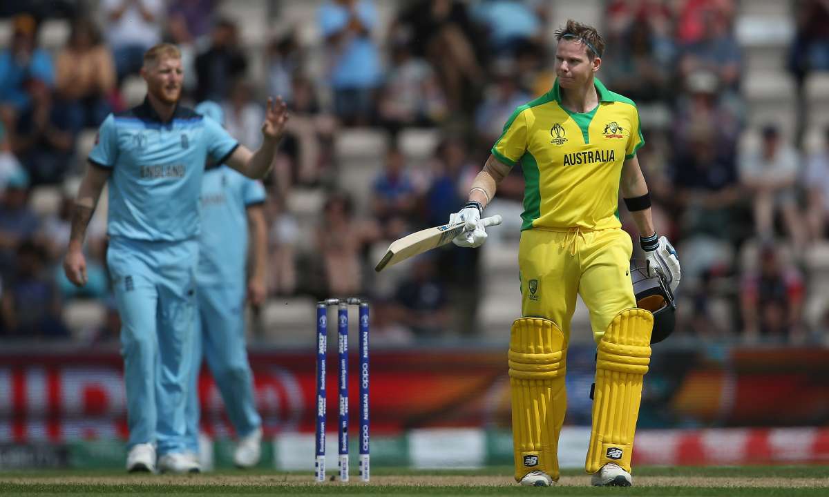 World Cup 2019 ENG vs AUS warmup match steve smith hit ton win against ...