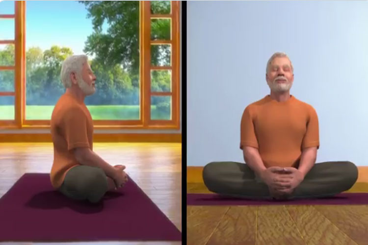 international yoga day 2019 pm modi tweet bhadrasana or gracious pose ...