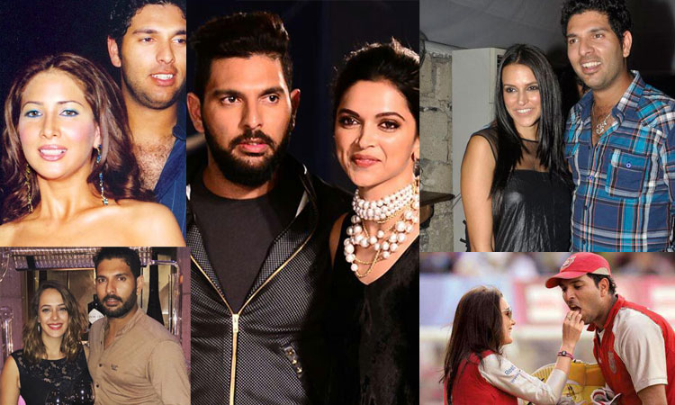 युवराज सिंह इन बॉलीवुड हसीनाओं को कर चुके हैं डेट, दीपिका, प्रीति और ...