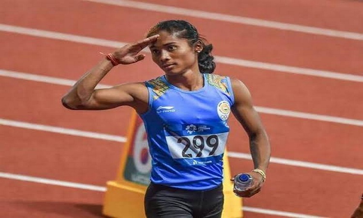 India's ace sprinter Hima Das wins third gold in less than two weeks ...