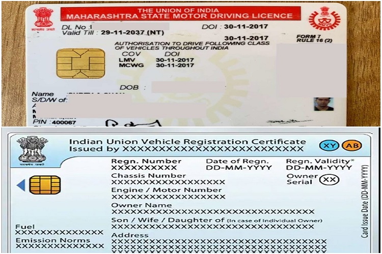driving licences rcs format to change from 1st october in across india ...
