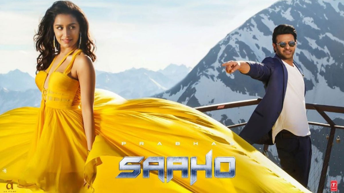 saaho first look poster if arun vijay prabhas and sharddha kapoor movie ...