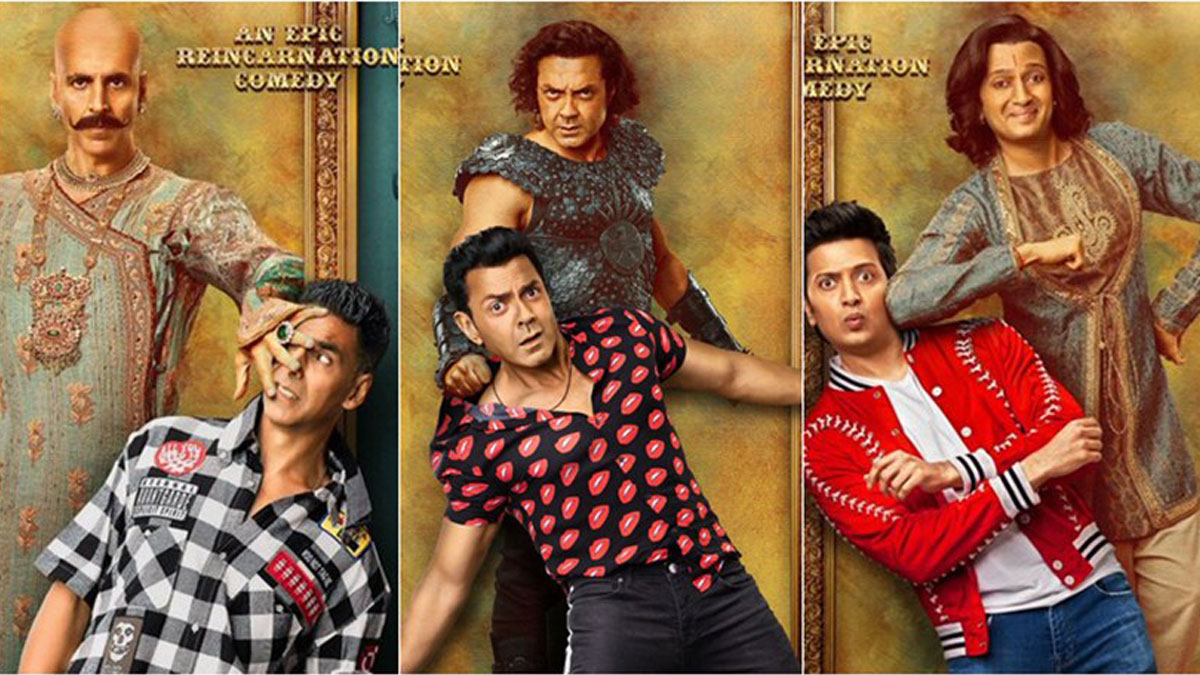 housefull 4 posters release akshay kumar riteish deshmukh bobby deol ...