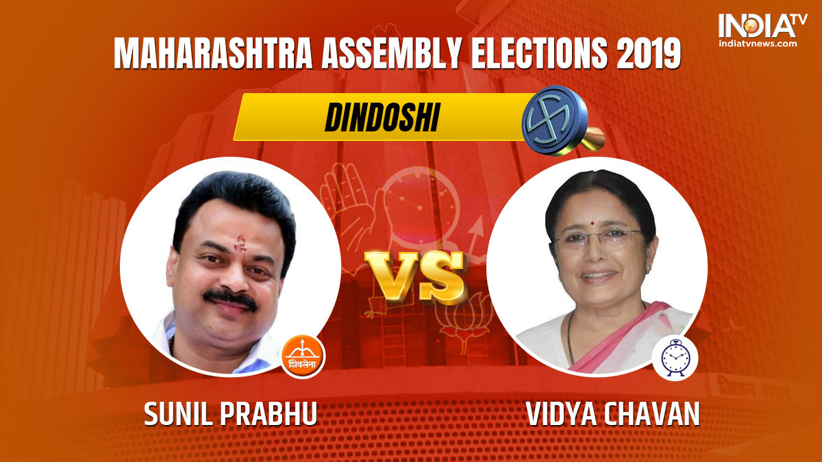 Dindoshi assembly election results Sunil Prabhu Vidya Chavan Arun ...