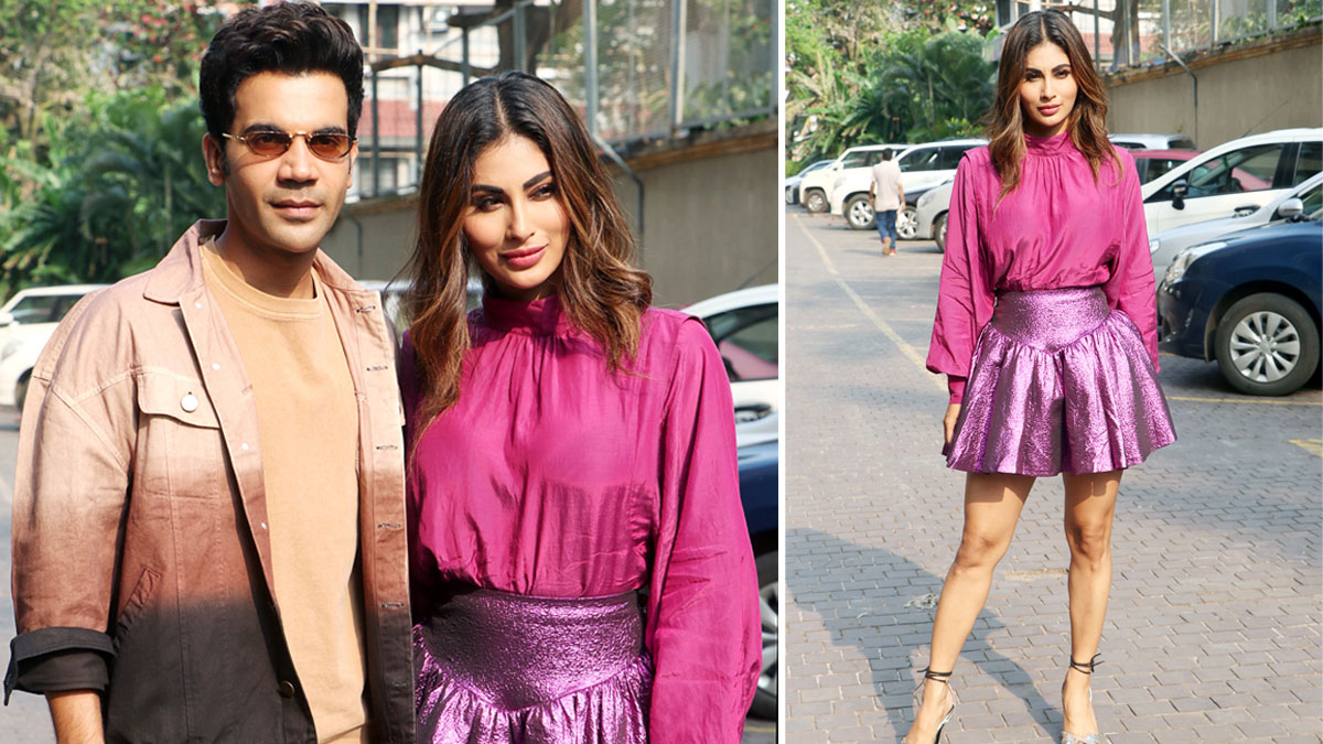 Made In China Promotion mouni roy stunning look with raj kumar rao see ...