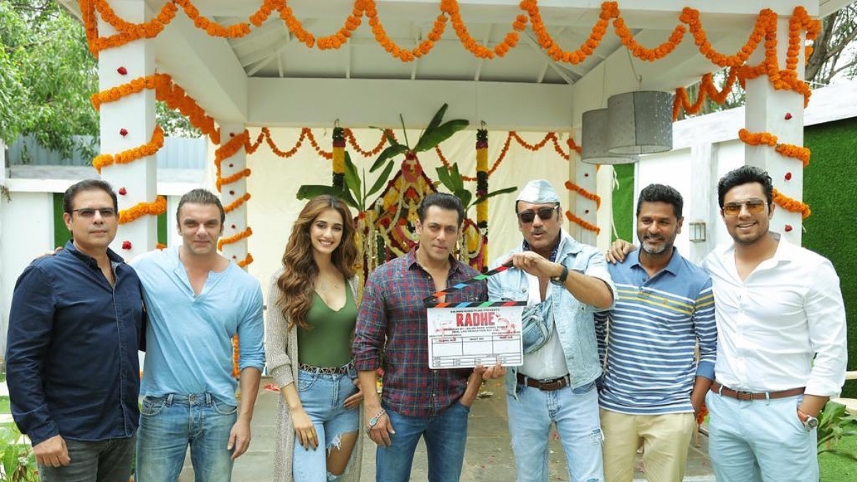 Salman Khan starts shooting for Radhey with Disha Patni and Jackie ...