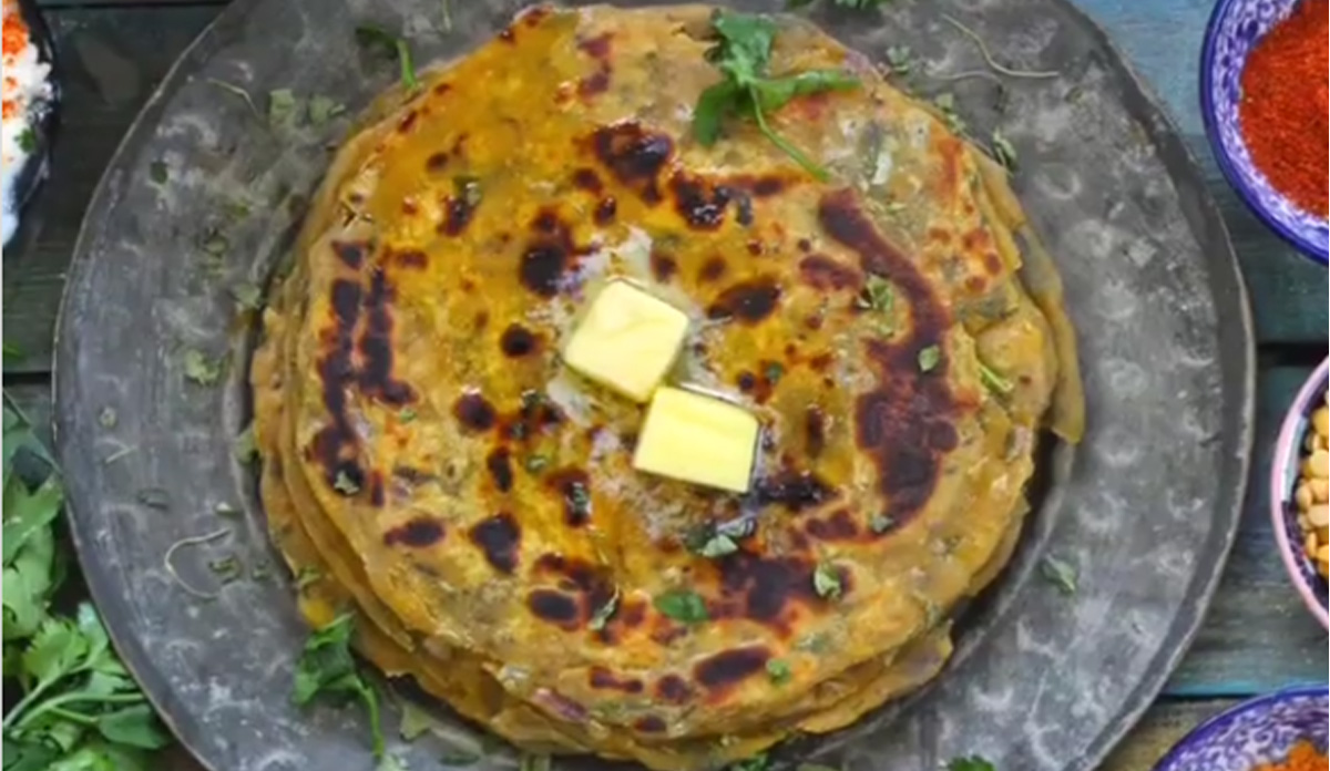 Yellow daal paratha or toor daal paratha recipe in hindi: घर पर ऐसे ...