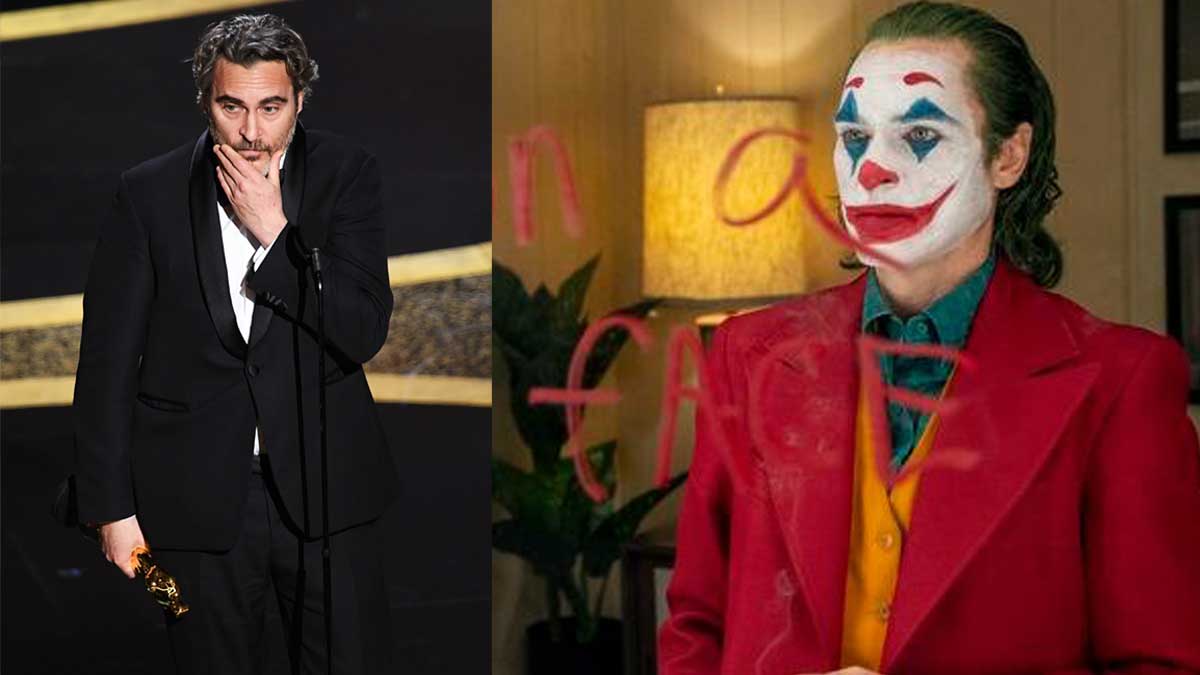 Oscar 2020: Joaquin Phoenix Academy Award for Best Actor for Joker ...