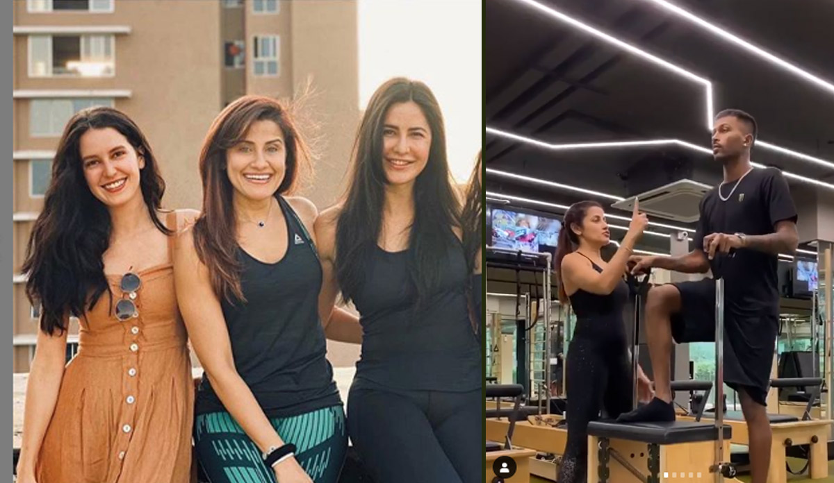 Katrina kaif deepika hardik pandya fitness trainer yashmin karachiwala share Functional Tabata ...