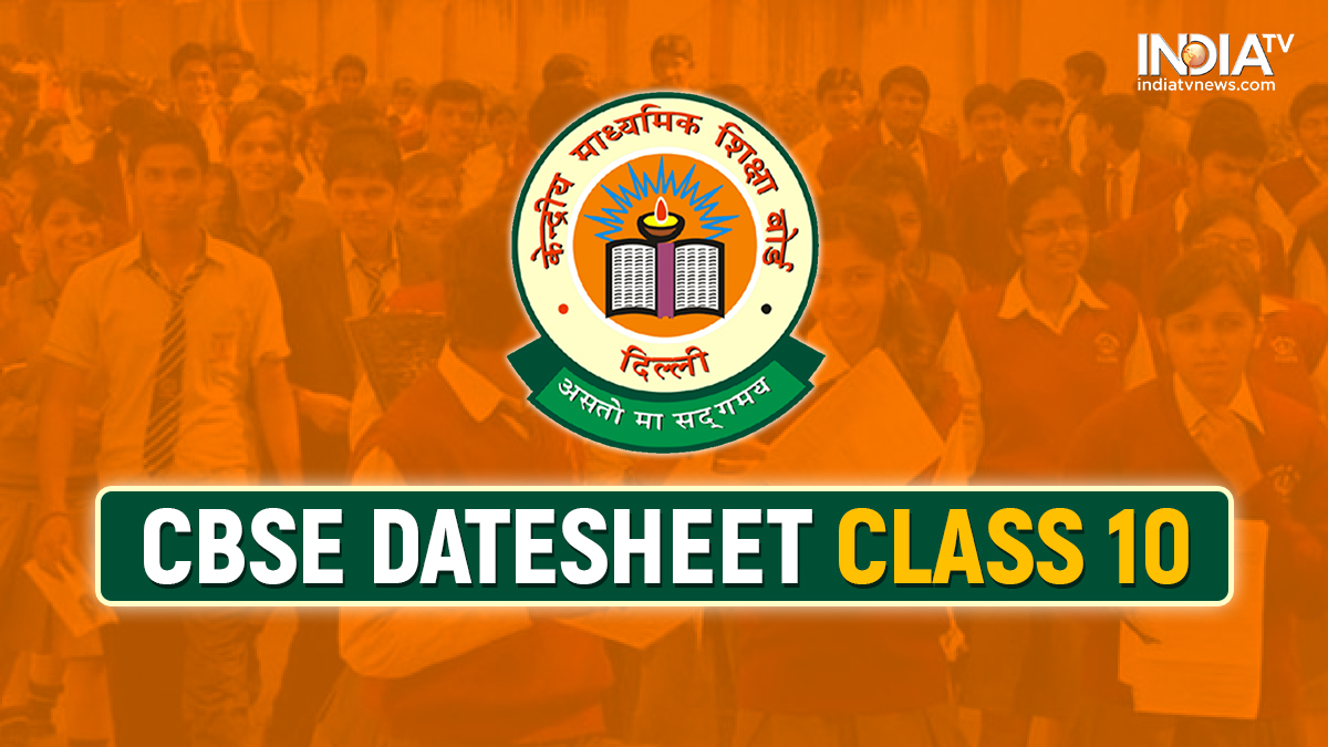 cbse class 10th exam date sheet 2020 announced how to check direct ...