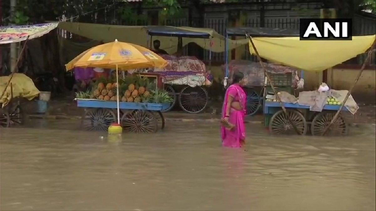 Heavy rain in Patna, water filled in many areas | पटना में भारी बारिश ...