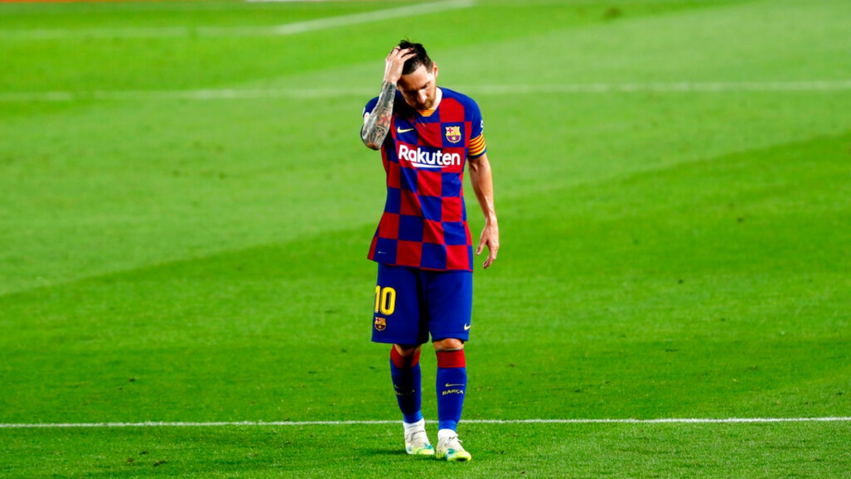 Lionel Messi criticises 'weak' team after Barcelona lose league title ...