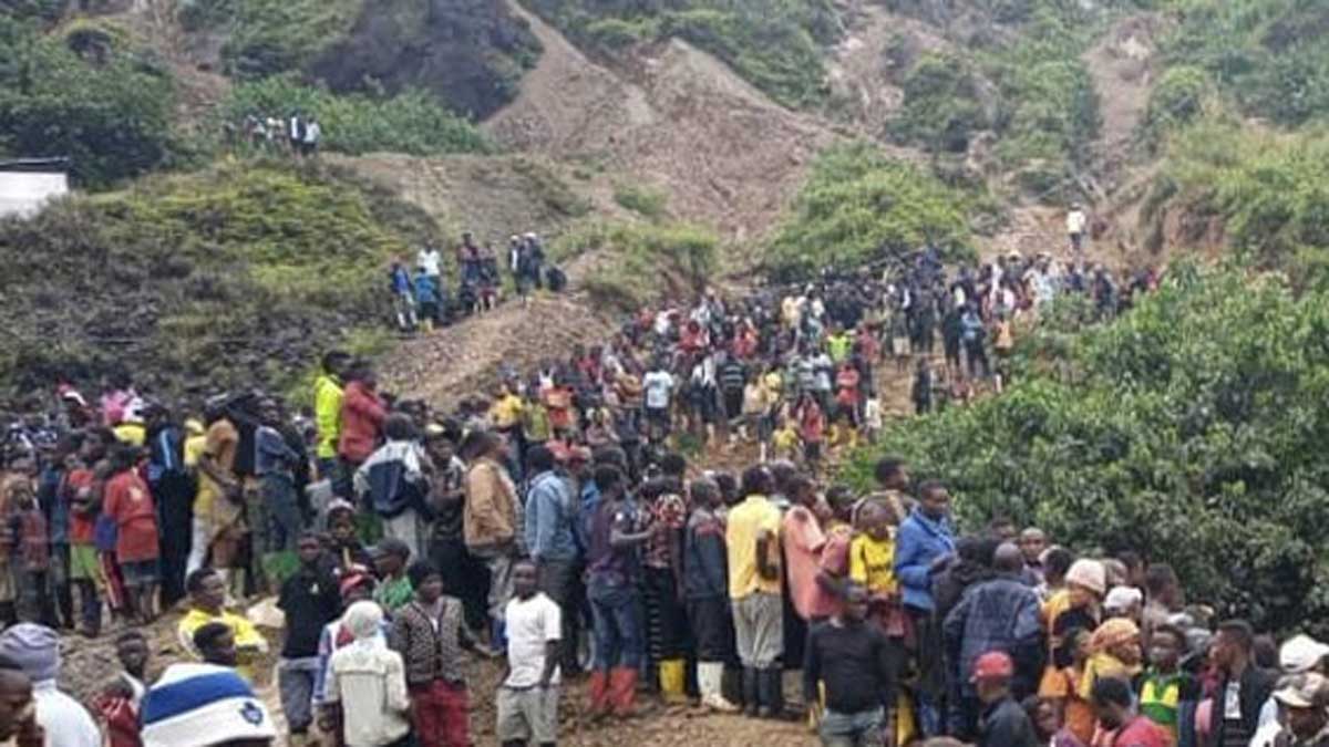 50 dead in DR Congo mining well landslide and Kamituga mine collapse ...