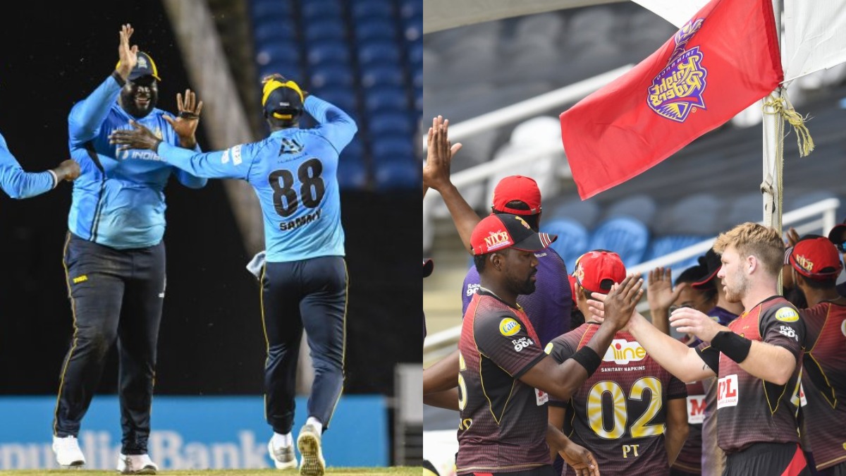 CPL 2020 Final match between Trinbago Knight Riders and St. Lucia ...