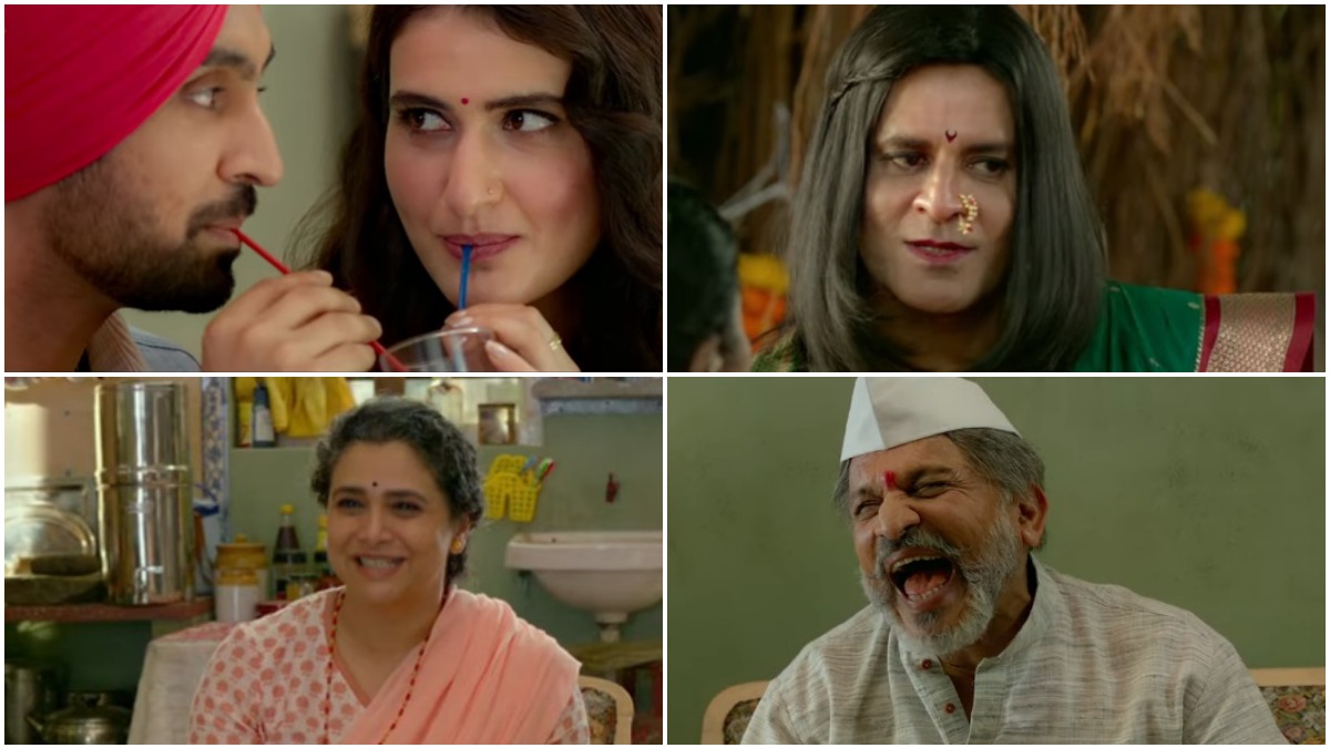 Suraj Pe Mangal Bhari Official Trailer Dljit Dosanjh Manoj Bajpayee