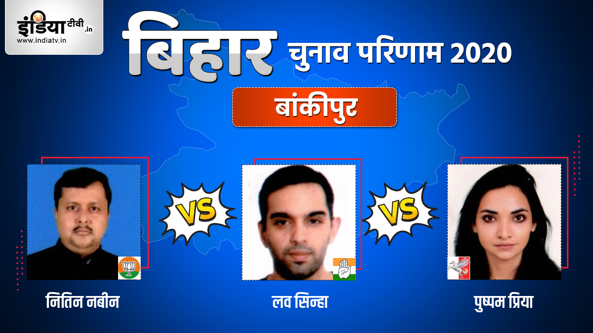 Pushpam Priya Bankipur vidhan sabha chunav Result Nitin Nabin Luv Sinha ...