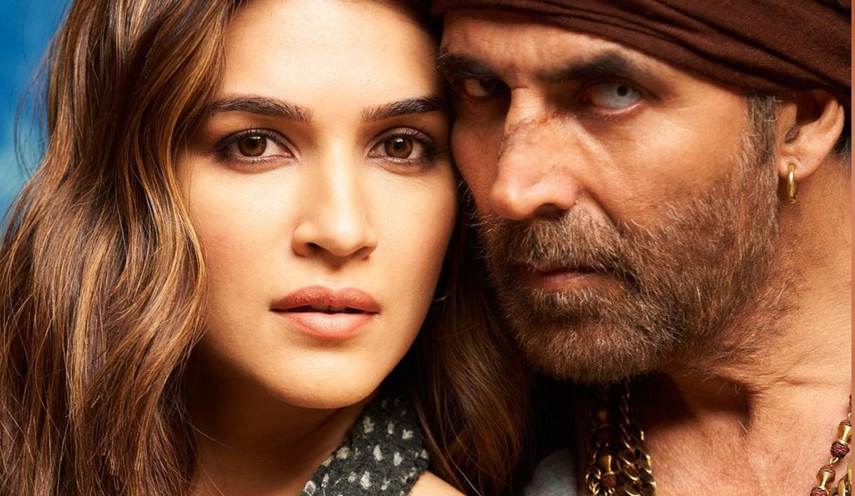 Kriti Sanon unveils new look of her and Akshay Kumar from Bachchan ...