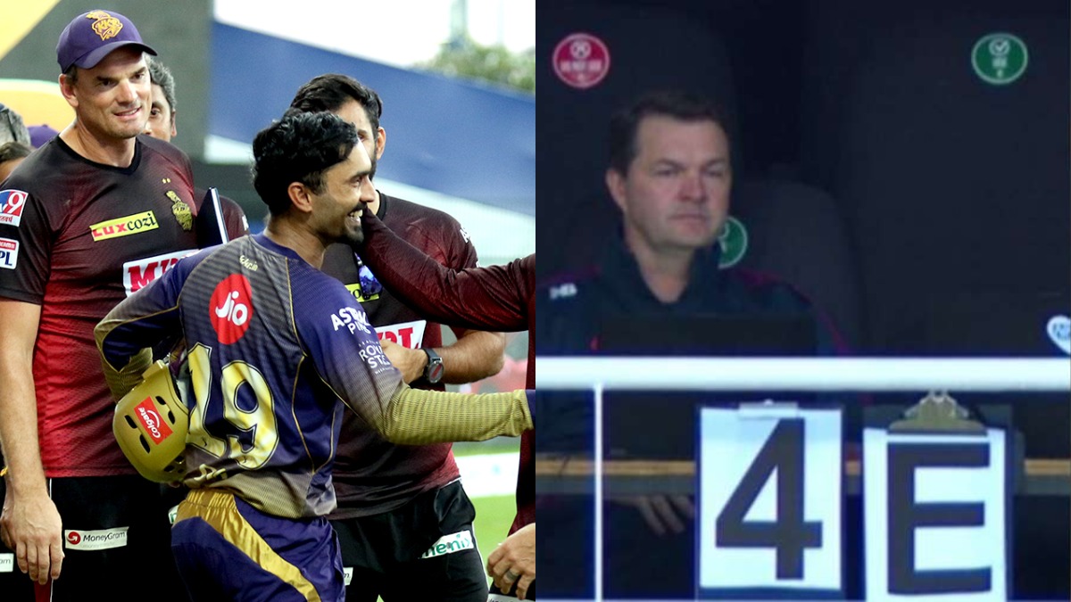 ipl 2021 showing code from the dressing room for England Nathan lemon ...