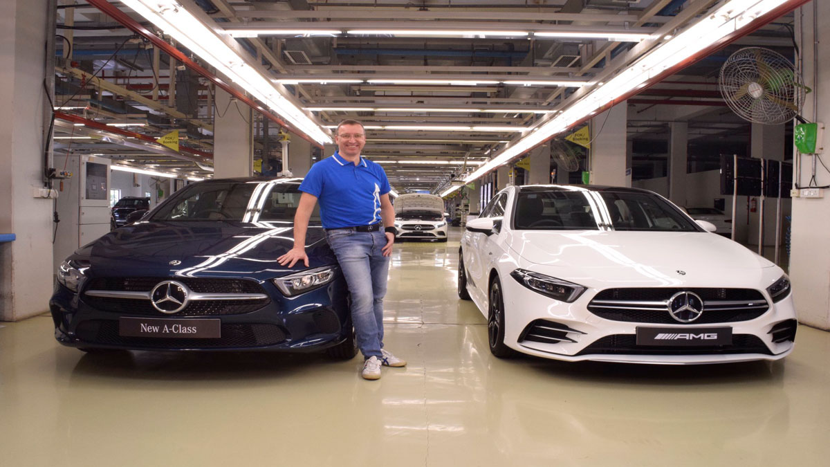 Mercedes Benz A-class Limousine launched in rs 40 lakh | मर्सिडीज बेंज ...