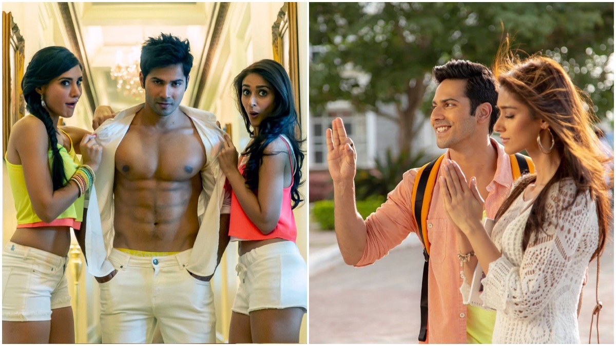 varun dhawan ileana d cruz celebrate 7 years of main tera hero actor ...