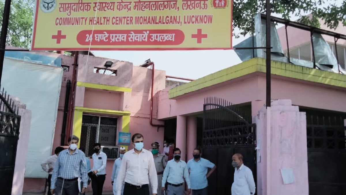 testing tracking and treatment campaign Lucknow DM Abhishek Prakash ...