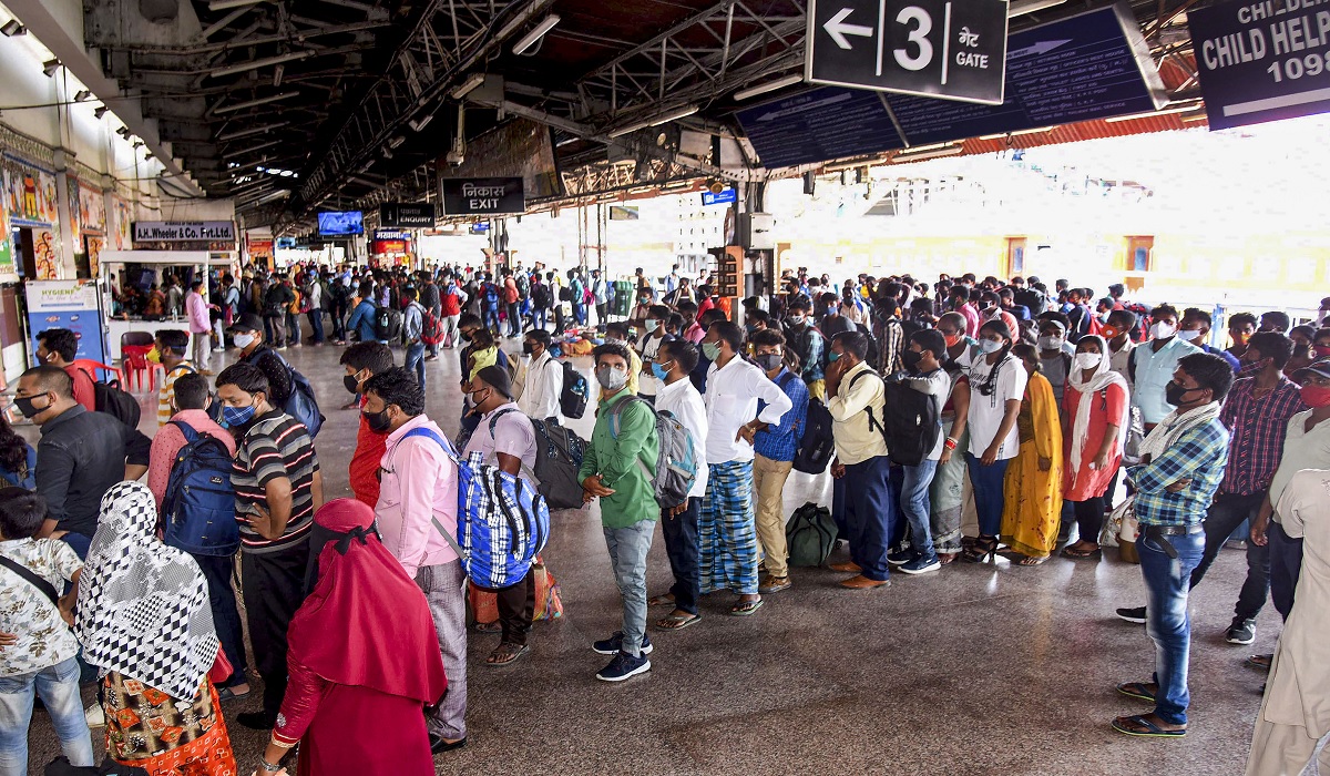 Bihar Migrant laborers returning to workplace slowing down covid second ...