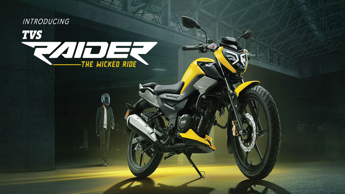 TVS Motor Company Launches Naked Street Design 'TVS Raider' Motorcycle ...