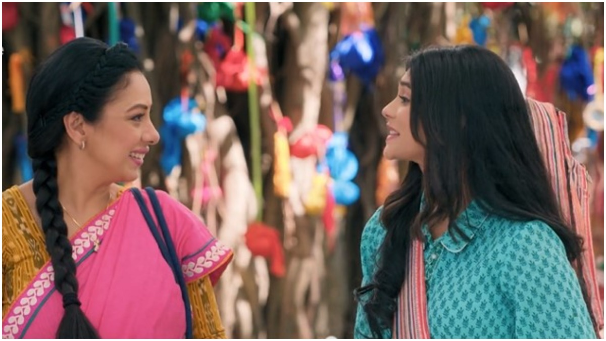 Akshara Goenka of Yeh Rishta Kya Kehlata Hai was seen in Anupama अनुपमा ...