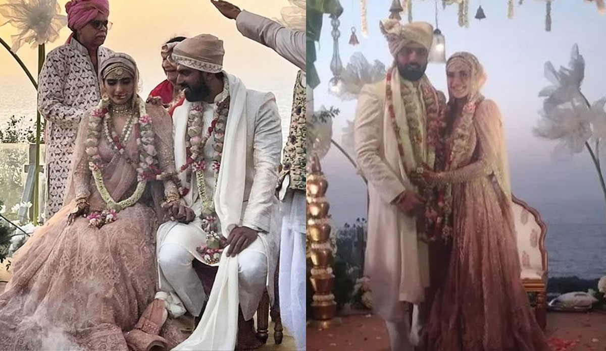 Karishma Tanna and Varun Bangera are married see bride and groom first ...