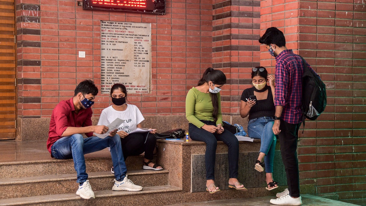 DU Delhi University Colleges opened students said-very excited to study ...