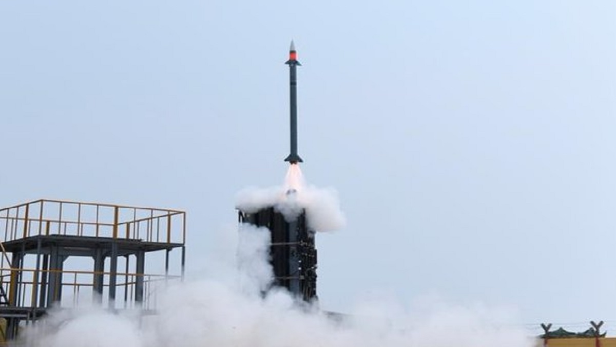 Odisha in Balasore India successfully carried out the test firing of ...