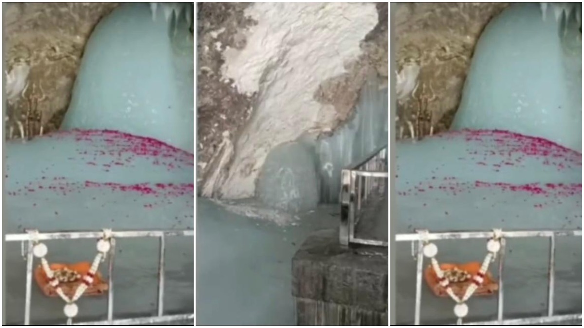 darshan of Baba Barfani first picture from Amarnath surfaced before ...