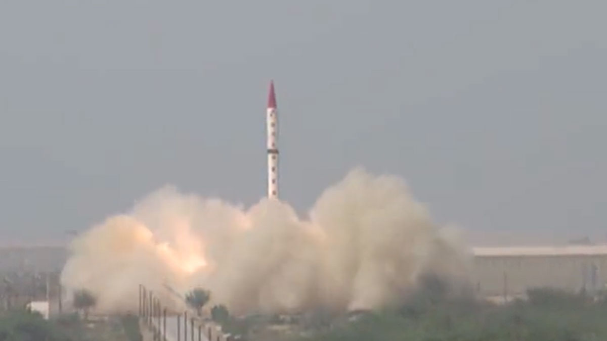 Pakistan army successfully conducts test flight of ballistic missile ...