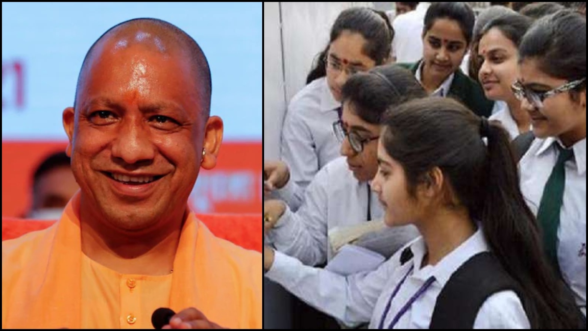 UP Board Toppers Prince Patel in 10th and Divyanshi in 12th CM yogi and ...
