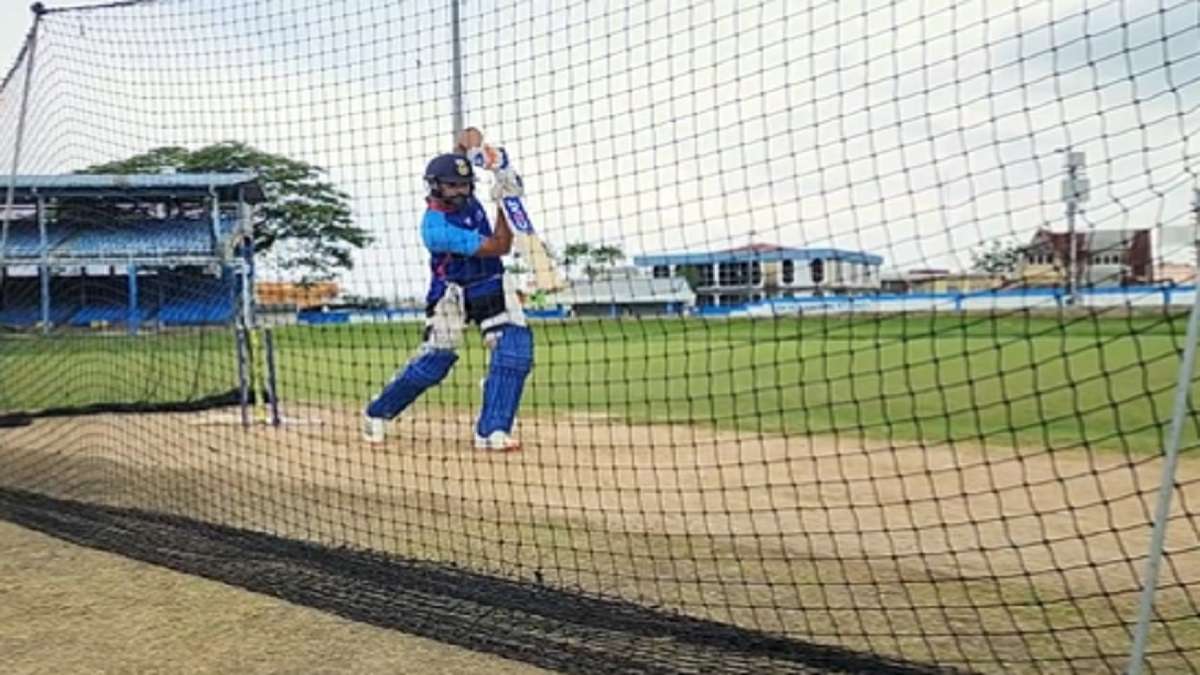 Rohit Sharma Practice VIDEO: रोहित शर्मा ने नेट्स में बहाया पसीना ...